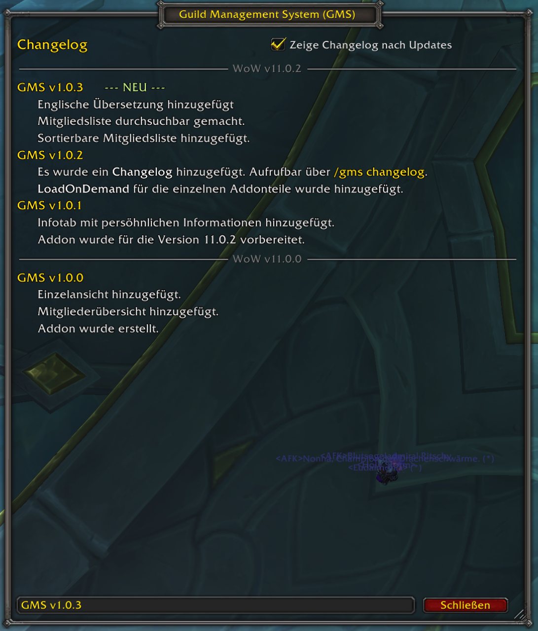 Guild Management System (GMS) - Gallery - World of Warcraft Addons ...