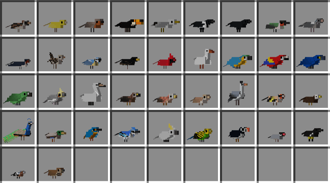 Custom Model Birds - Gallery - Minecraft Resource Packs - CurseForge