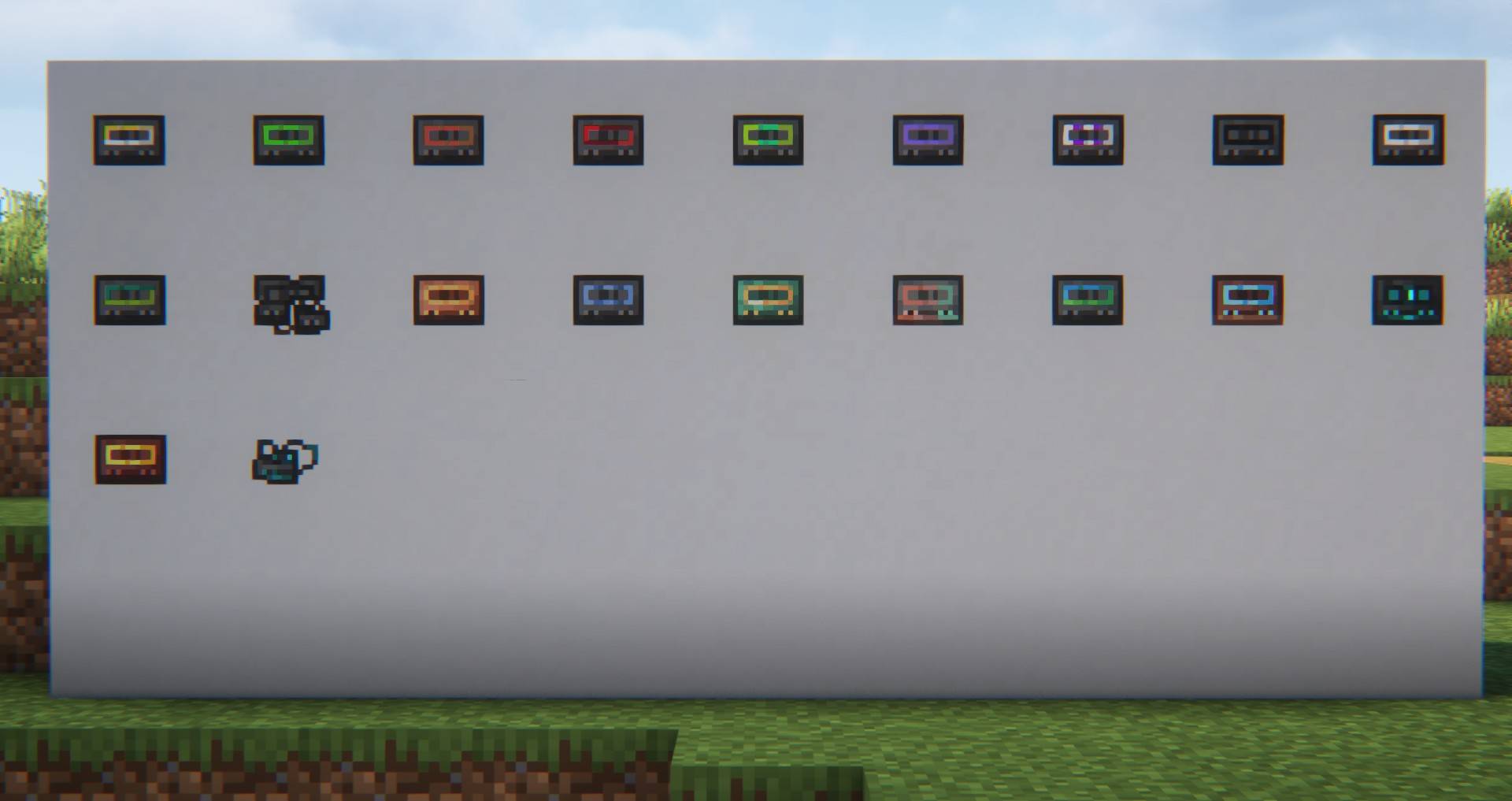 Cassette Discs v1 - Gallery - Minecraft Resource Packs - CurseForge
