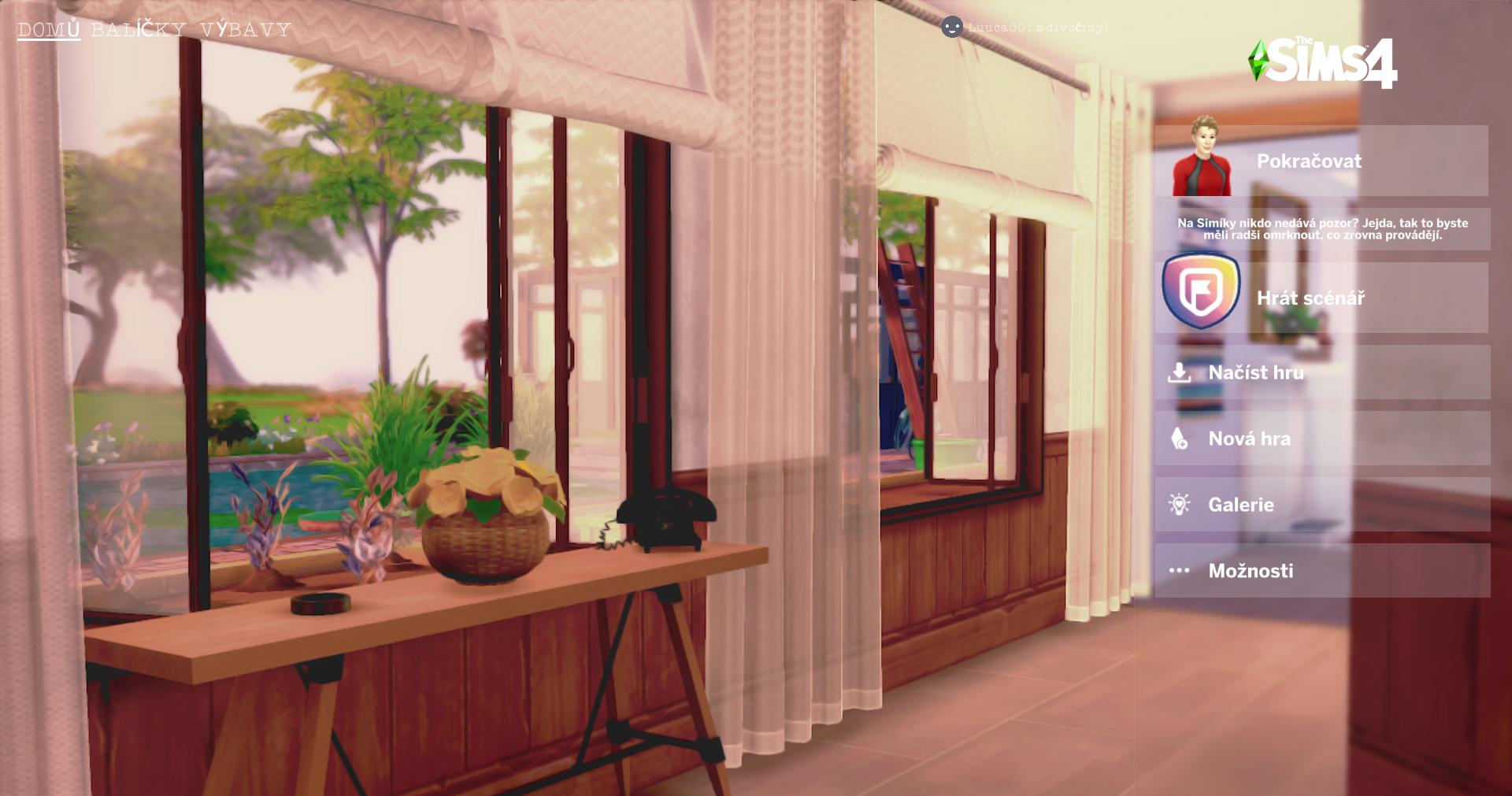 Hallway MAIN MENU - Gallery - The Sims 4 Mods - CurseForge