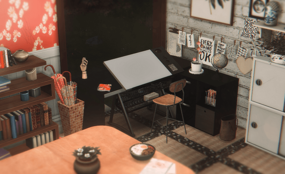 Drawing table - Gallery - The Sims 4 Build / Buy - CurseForge