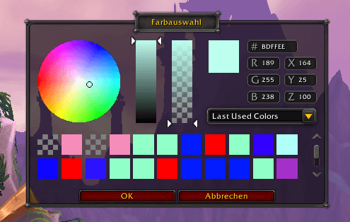 ColorTools Color Picker - Gallery - World of Warcraft Addons - CurseForge