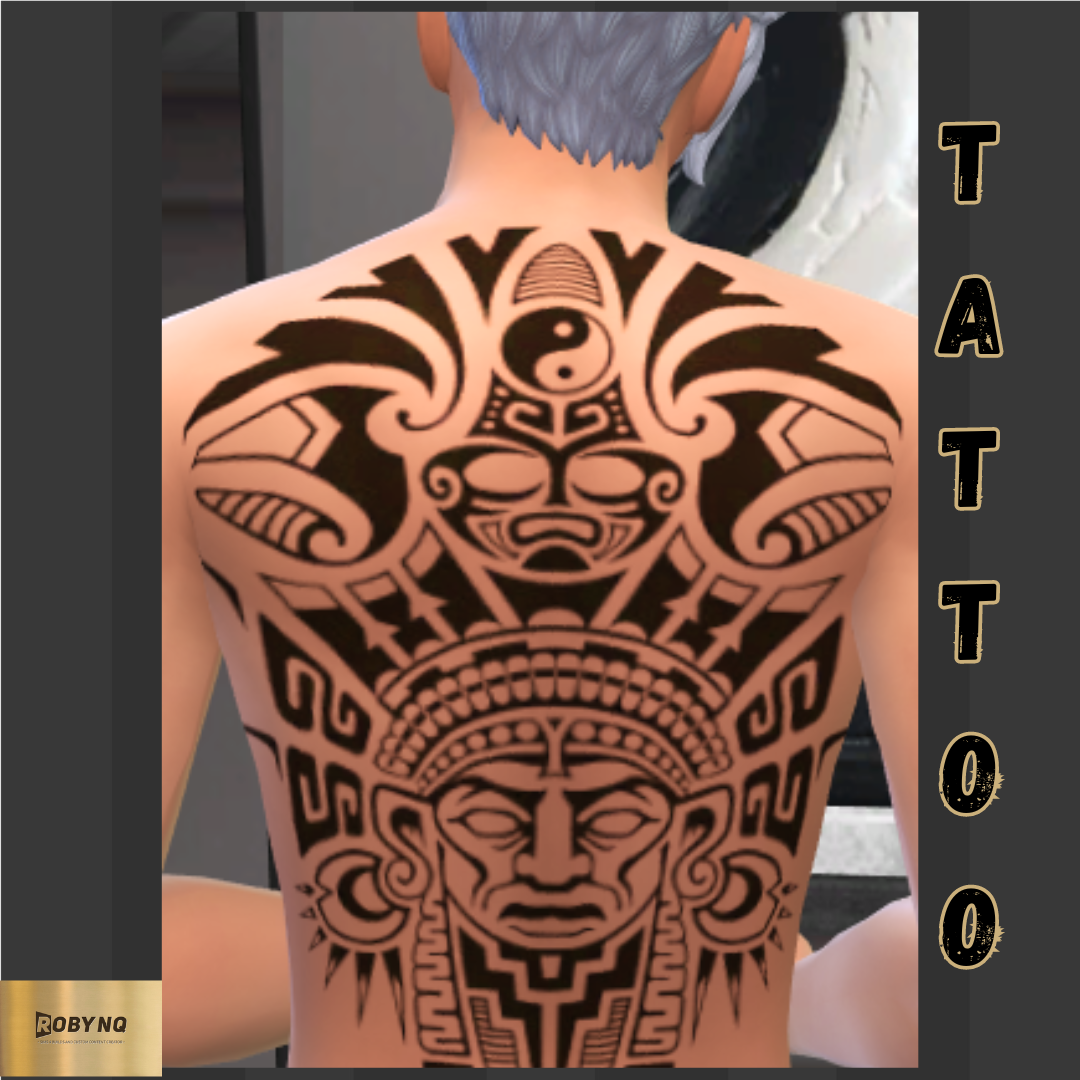 Robynq Tattoo RL744 - Basegame compatible - Gallery - The Sims 4 Create ...