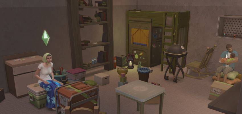 Ruin with small Basement - Gallery - The Sims 4 Rooms / Lots - CurseForge