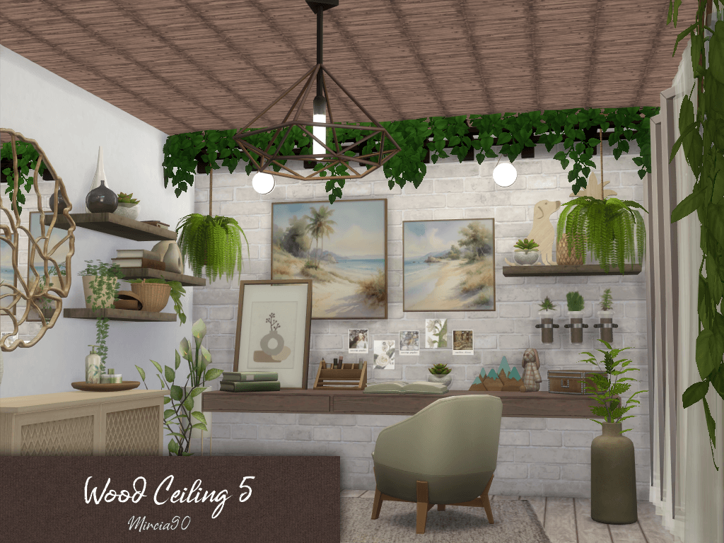 Wood Ceiling #5 - Gallery - The Sims 4 Build / Buy - CurseForge