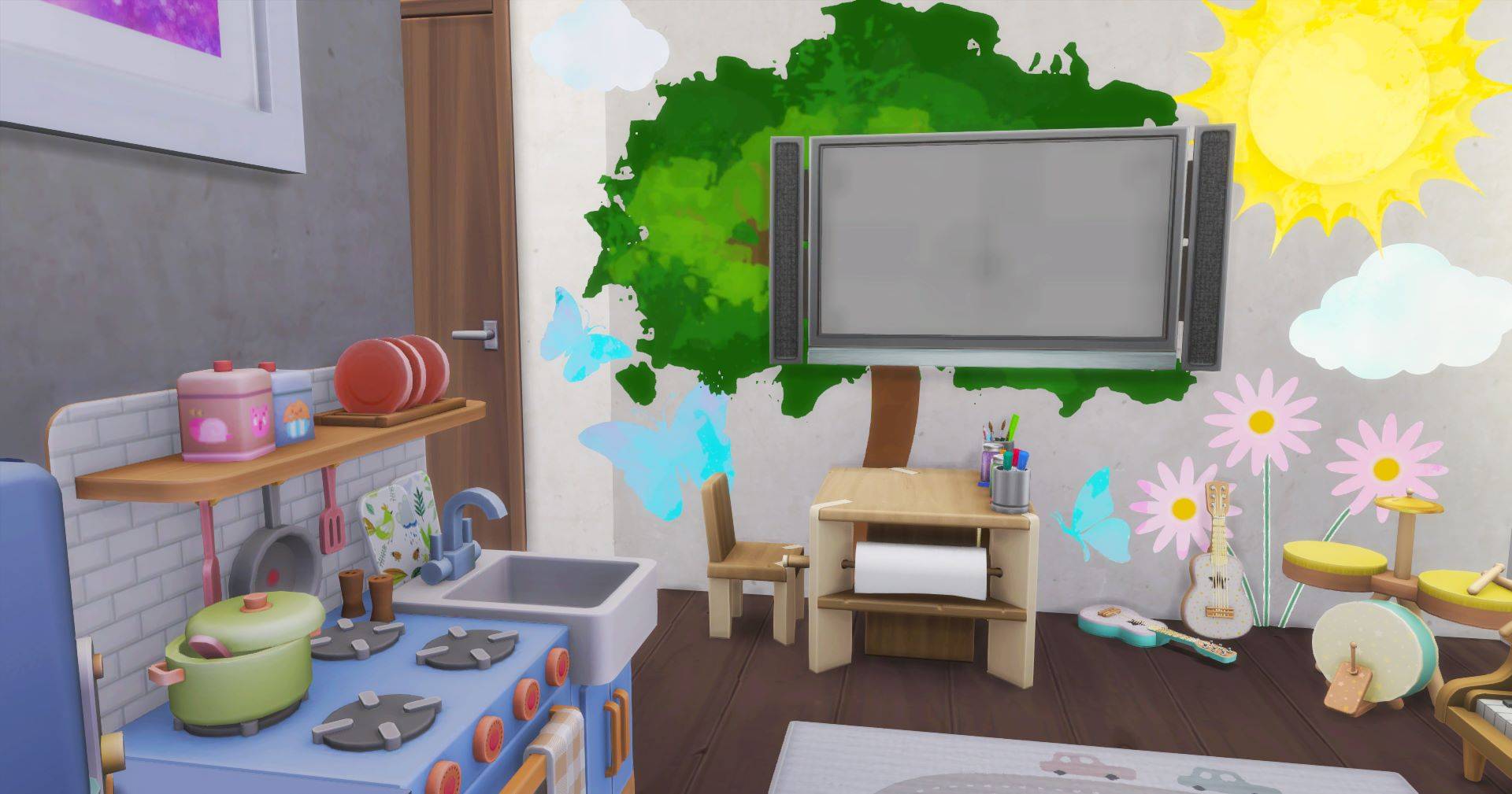 Contemporary Modern - Playroom - The Sims 4 Rooms / Lots - CurseForge