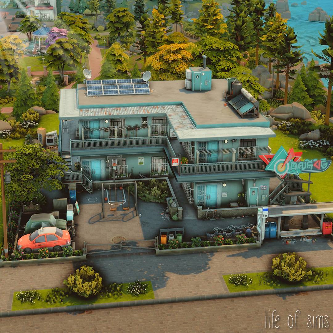SUBURBAN MOTEL 🏬 - Gallery - The Sims 4 Rooms / Lots - CurseForge