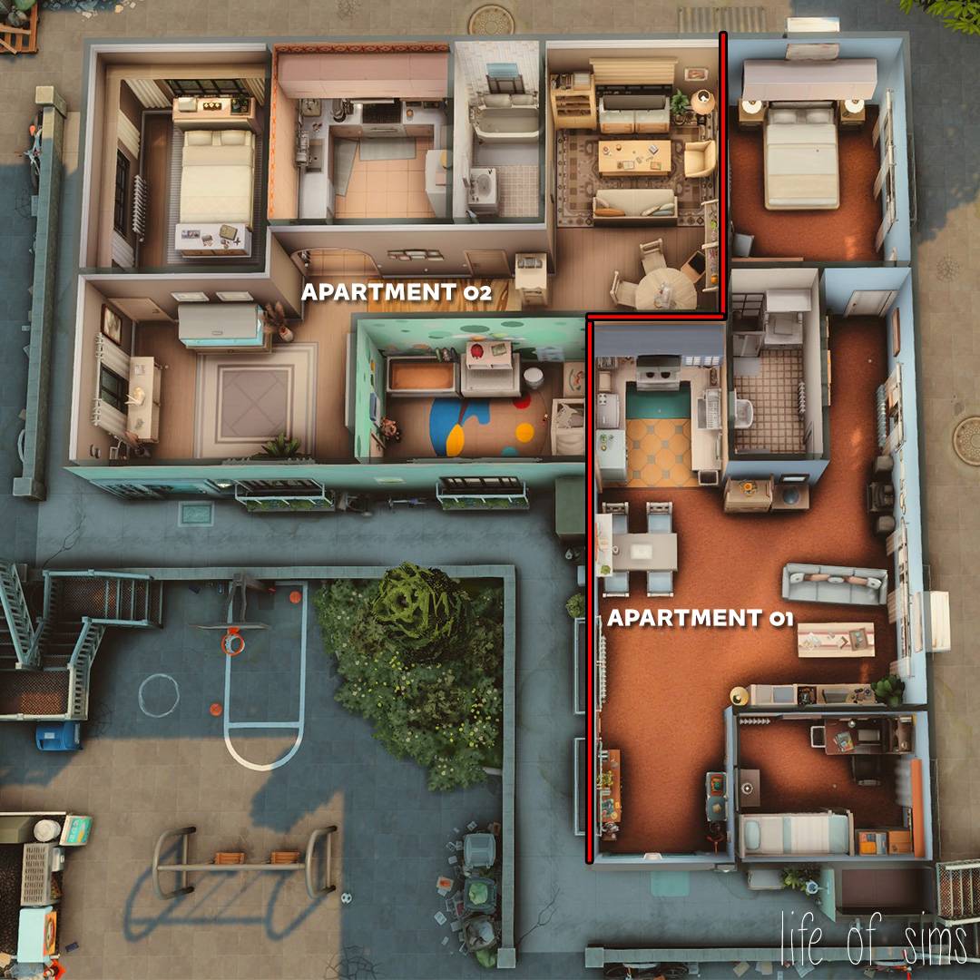 SUBURBAN MOTEL 🏬 - Gallery - The Sims 4 Rooms / Lots - CurseForge