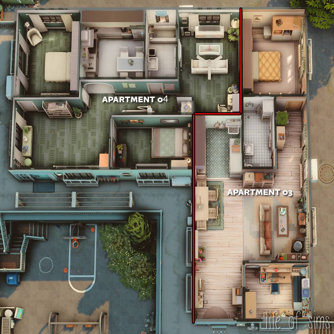 SUBURBAN MOTEL 🏬 - Gallery - The Sims 4 Rooms / Lots - CurseForge