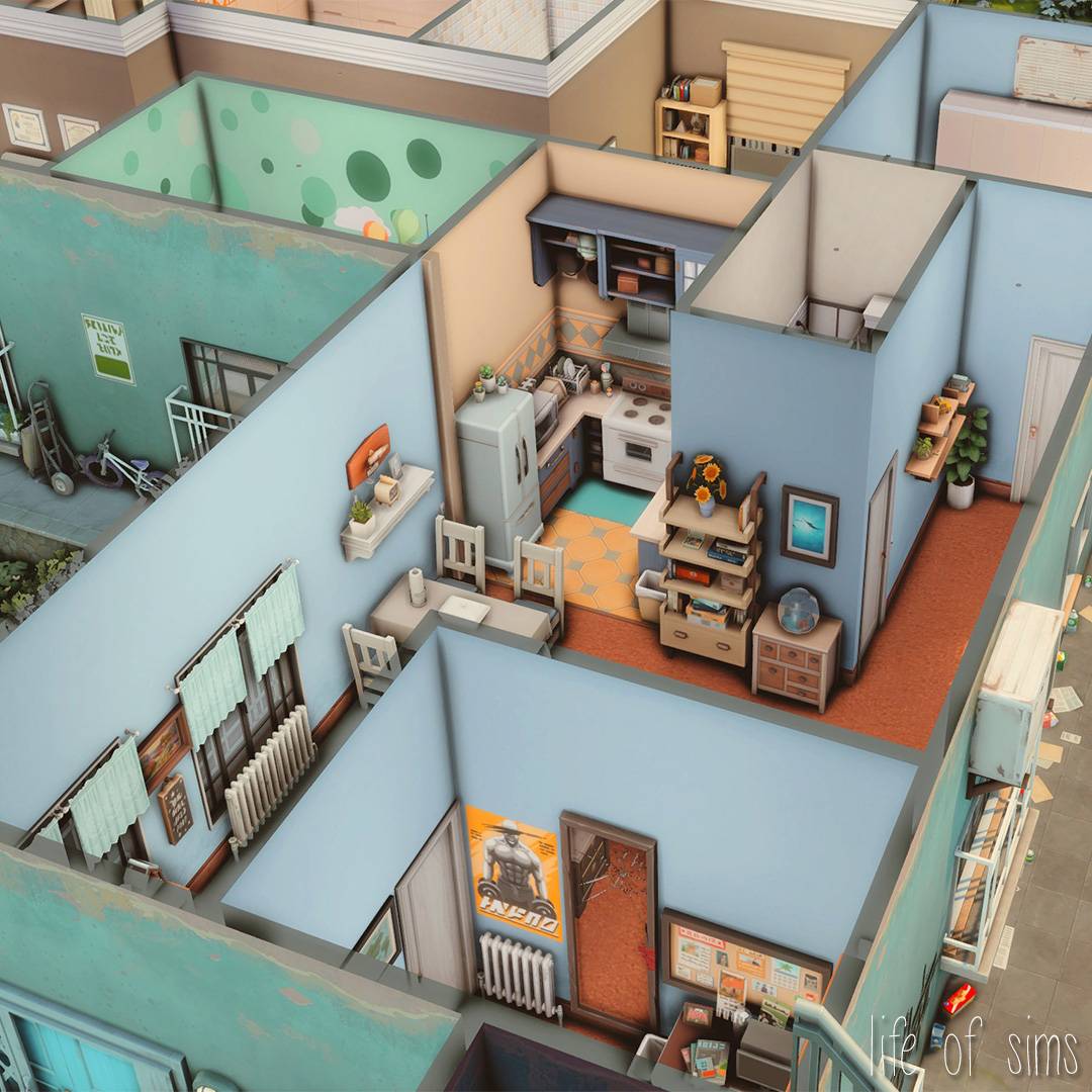 SUBURBAN MOTEL 🏬 - Gallery - The Sims 4 Rooms / Lots - CurseForge