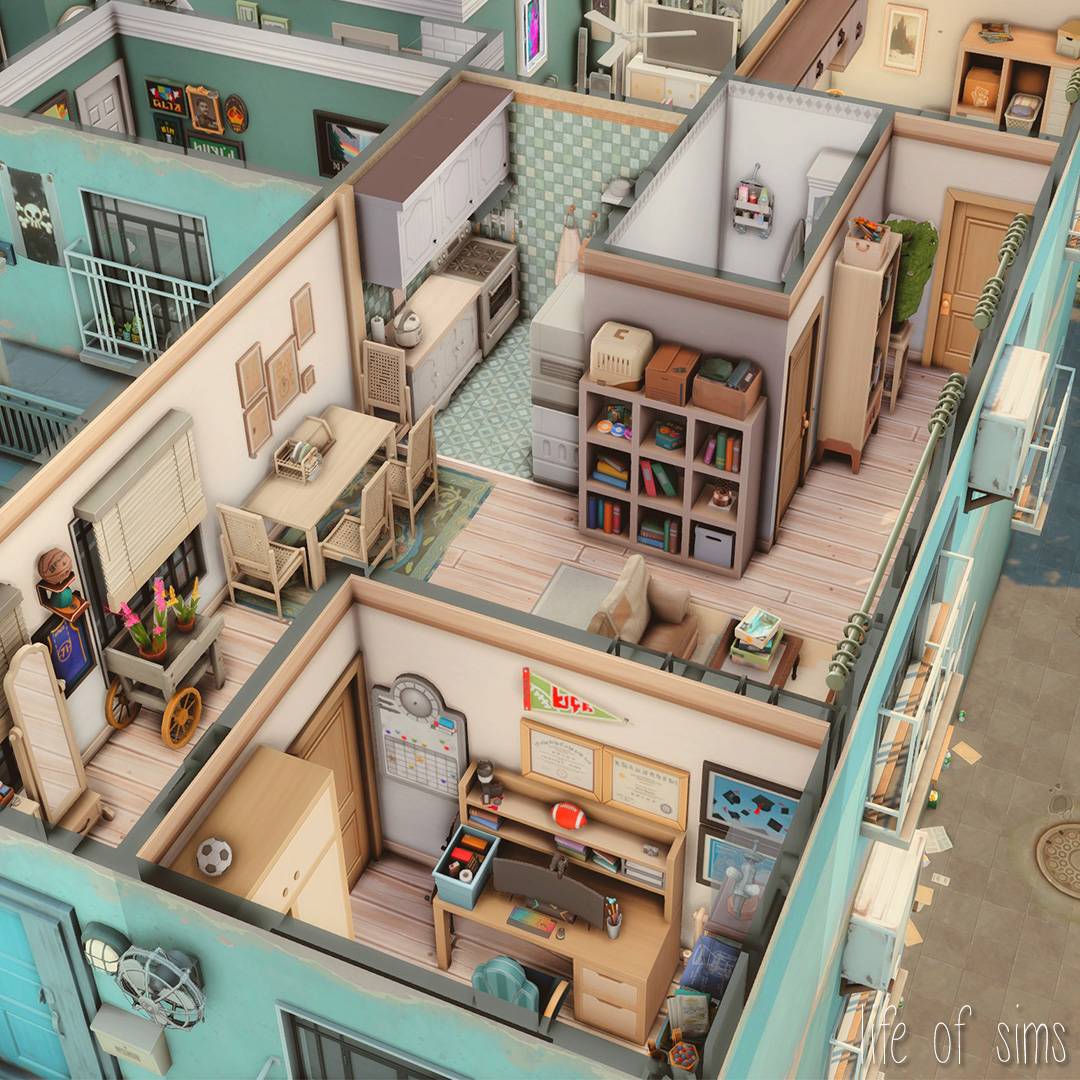 SUBURBAN MOTEL 🏬 - Gallery - The Sims 4 Rooms / Lots - CurseForge