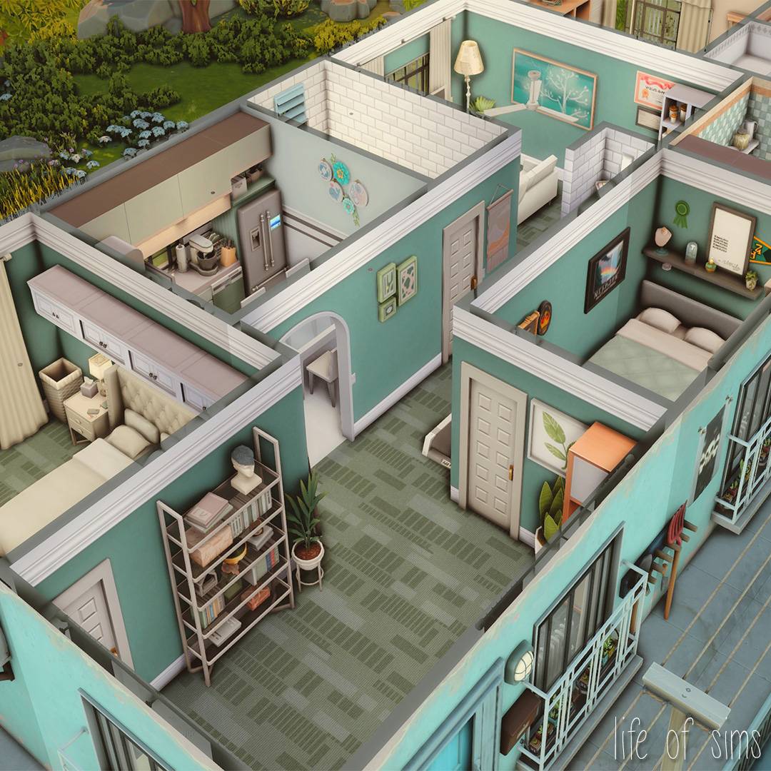 SUBURBAN MOTEL 🏬 - Gallery - The Sims 4 Rooms / Lots - CurseForge