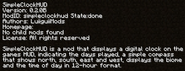 SimpleClockHUD - Gallery - Minecraft Mods - CurseForge