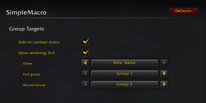 Simple Macro - World of Warcraft Addons - CurseForge