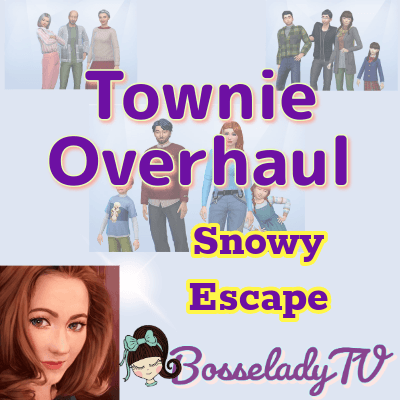 Townie Overhaul - Snowy Escape - The Sims 4 Mods - CurseForge