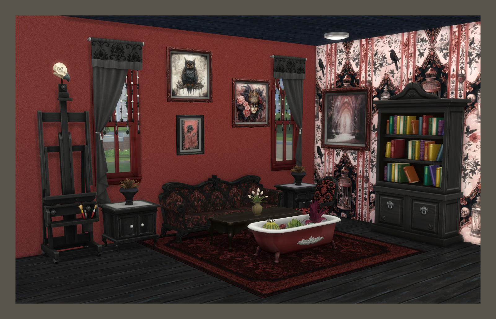 Gothic Elegance Collection - Gallery - The Sims 4 Build / Buy - CurseForge