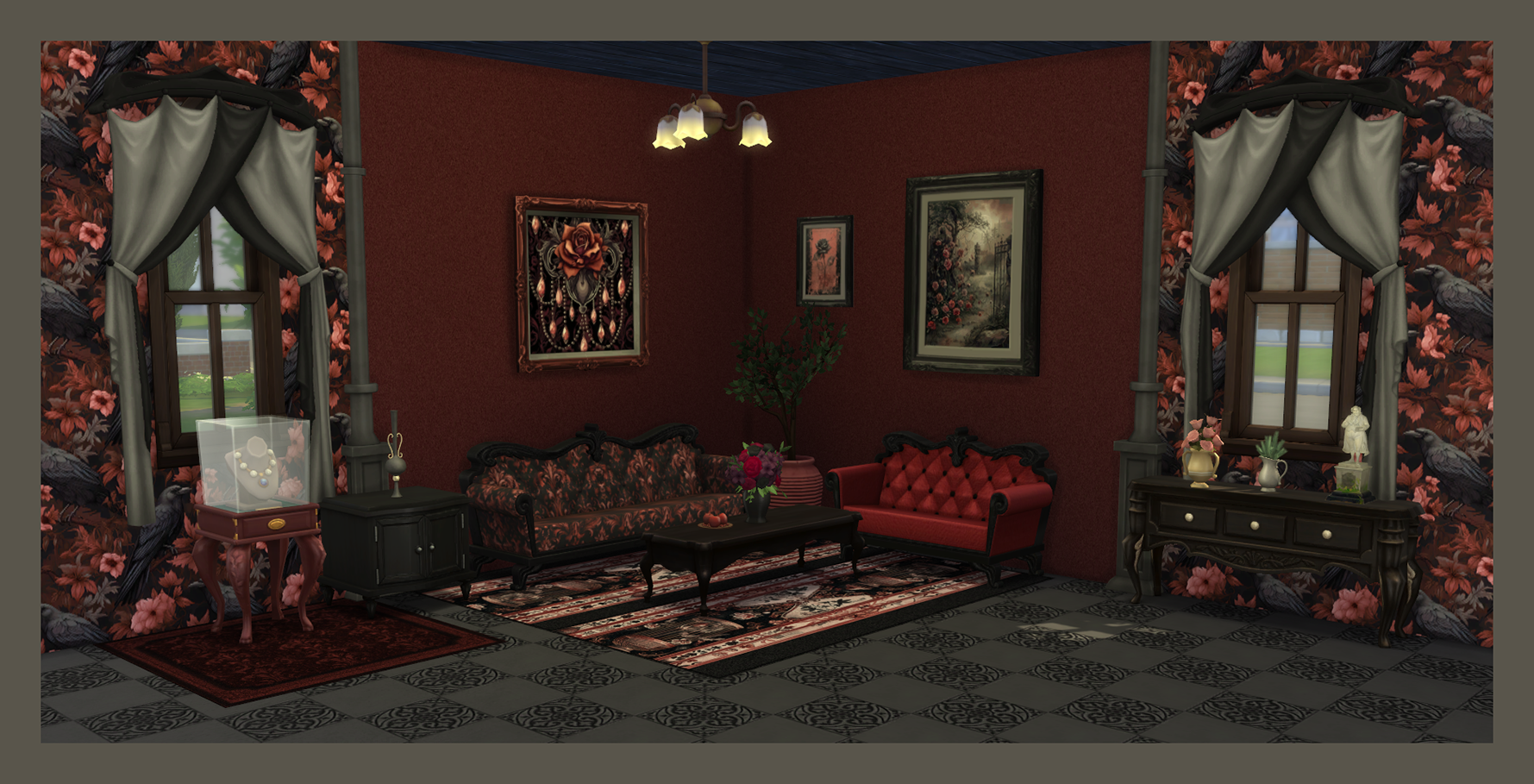 Gothic Elegance Collection - Gallery - The Sims 4 Build / Buy - CurseForge