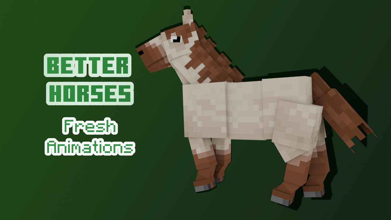 Better Horses x Fresh Animations - Gallery - Minecraft Resource Packs - CurseForge