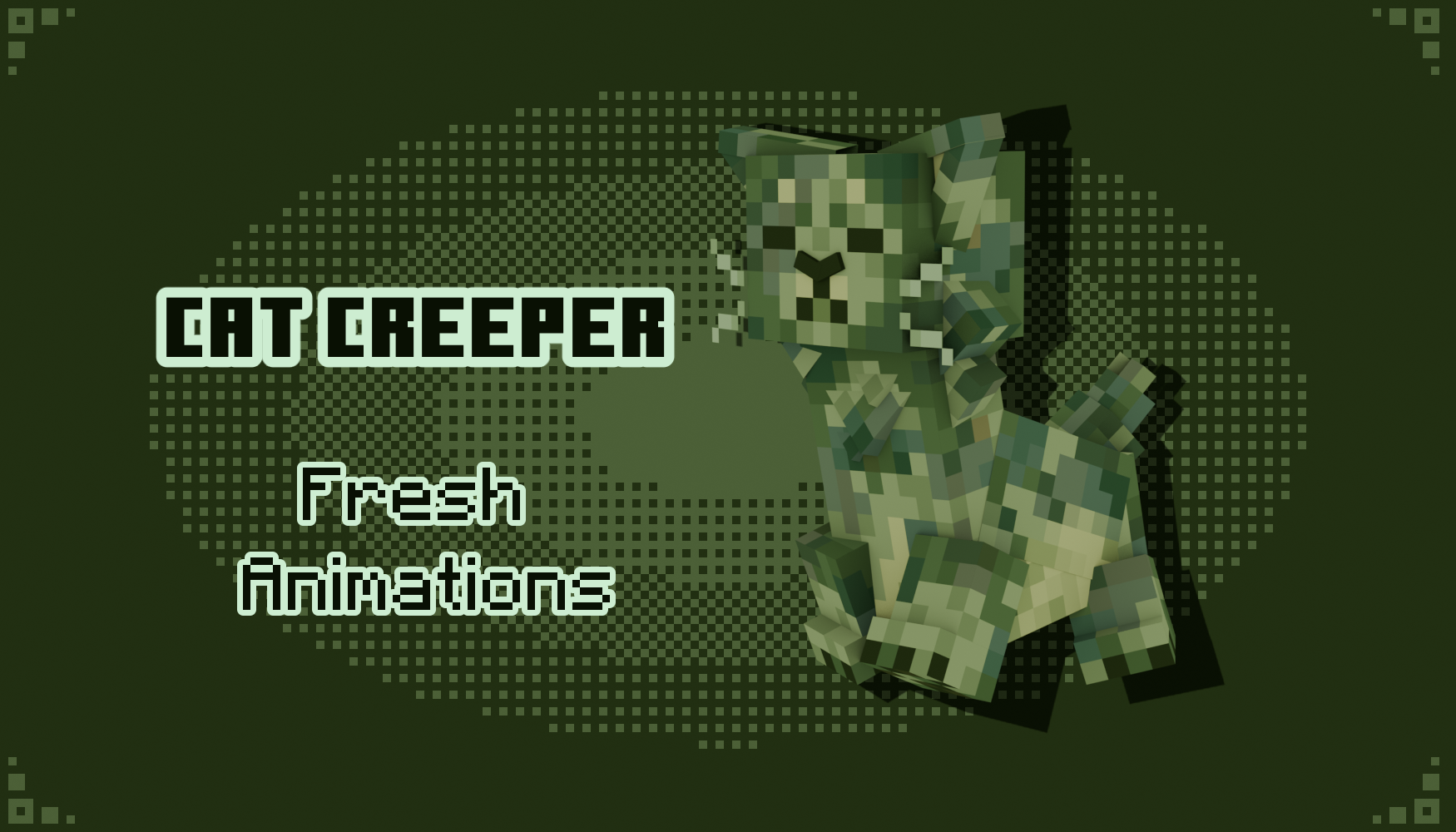 Cat Creepers x Fresh Animations - Gallery - Minecraft Resource Packs - CurseForge