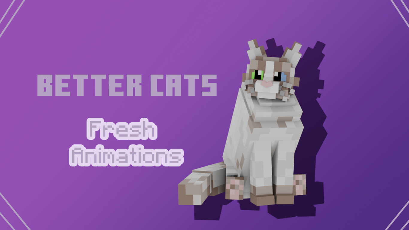 Better Cats x Fresh Animations - Gallery - Minecraft Resource Packs - CurseForge