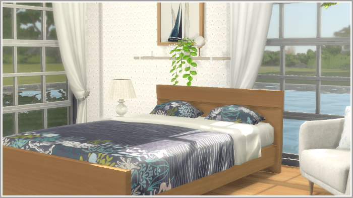 Atlantic Double Bed - Gallery - The Sims 4 Build / Buy - CurseForge