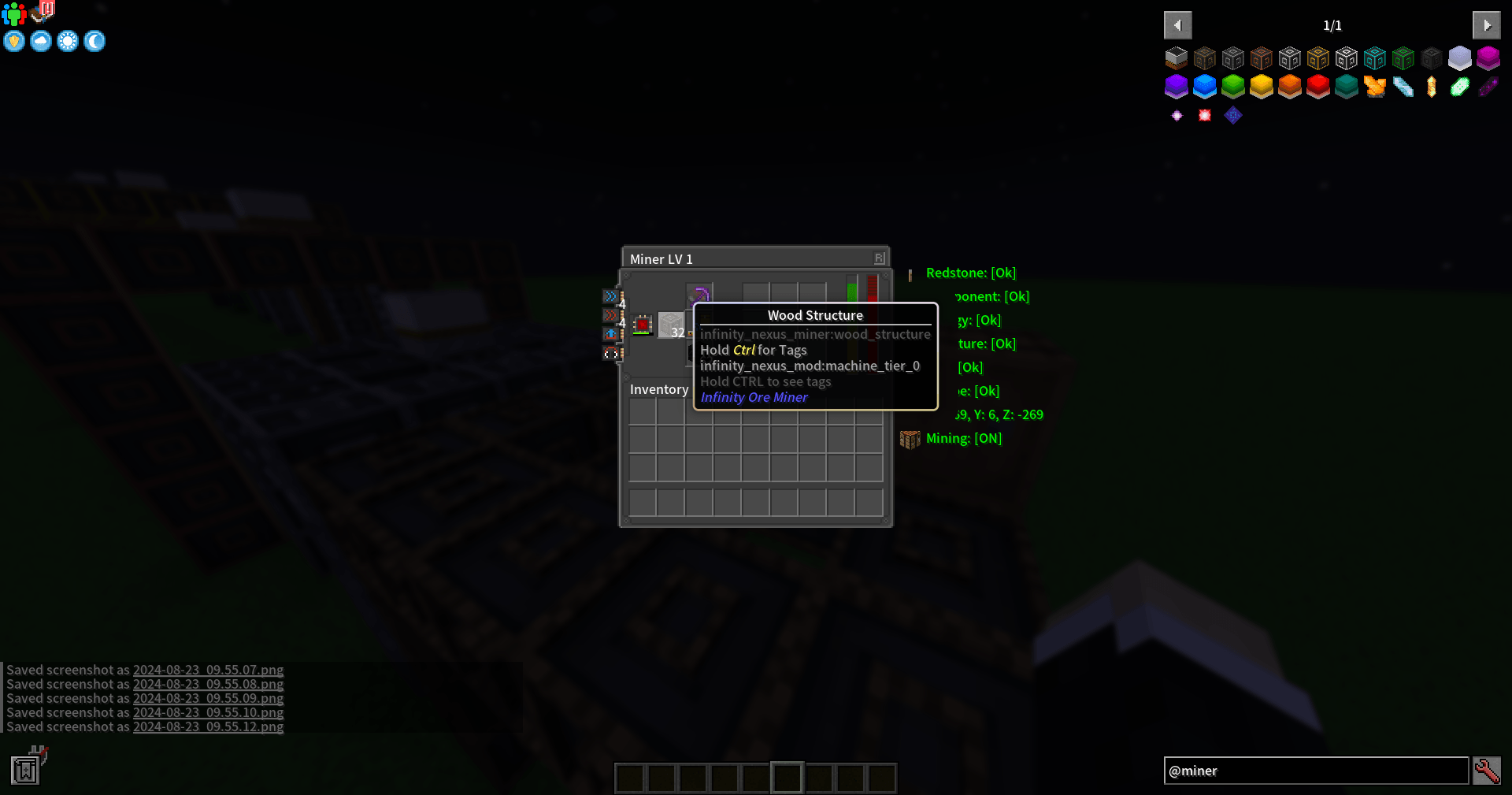 Infinity Nexus Miner - Gallery - Minecraft Mods - CurseForge