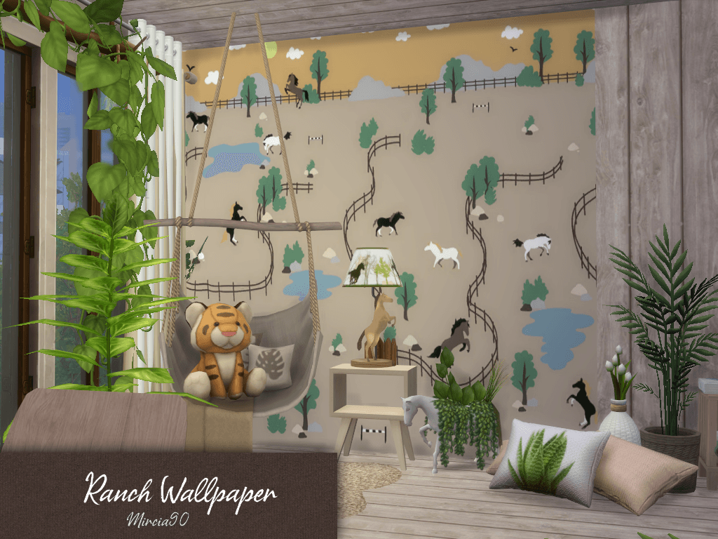 Ranch Wallpaper - Gallery - The Sims 4 Build / Buy - CurseForge