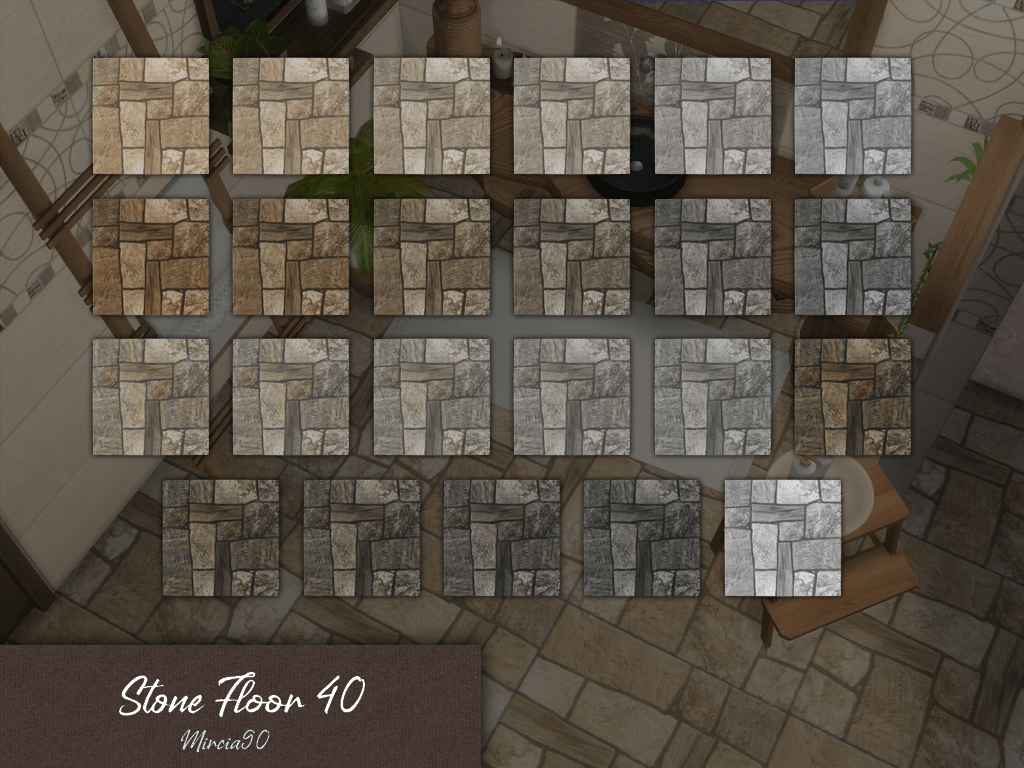 Stone Floor #40 - Gallery - The Sims 4 Build / Buy - CurseForge