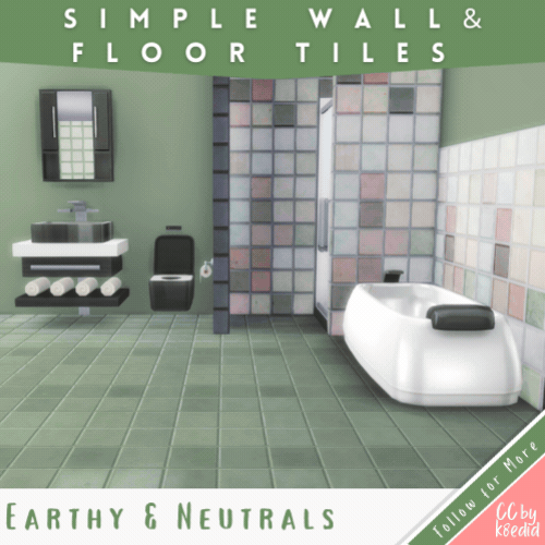 Simple Wall & Floor Tiles - Gallery - The Sims 4 Build / Buy - CurseForge