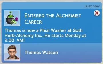 Alchemist Career - The Sims 4 Mods - CurseForge