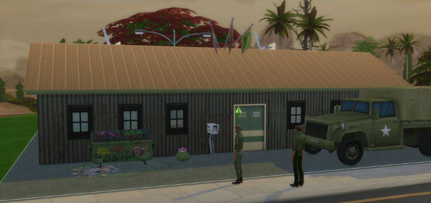 Military Base with bunker - Gallery - The Sims 4 Rooms / Lots - CurseForge