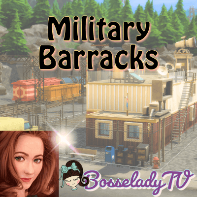 Military Barracks - The Sims 4 Rooms / Lots - CurseForge