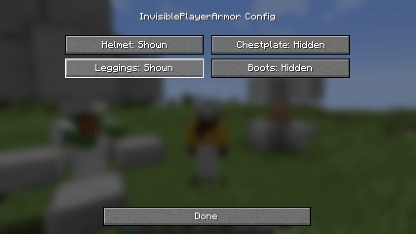 Invisible Player Armor - Gallery - Minecraft Mods - CurseForge