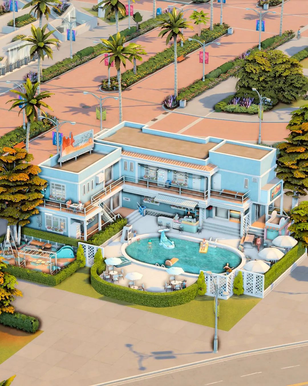 Family Motel - Gallery - The Sims 4 Rooms / Lots - CurseForge