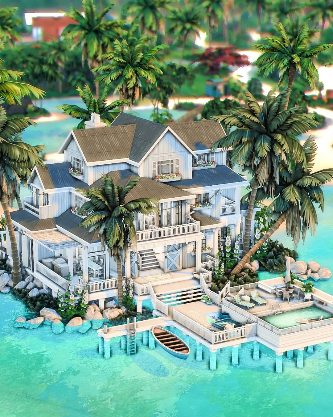 Generations Summer House - Gallery - The Sims 4 Rooms / Lots - CurseForge