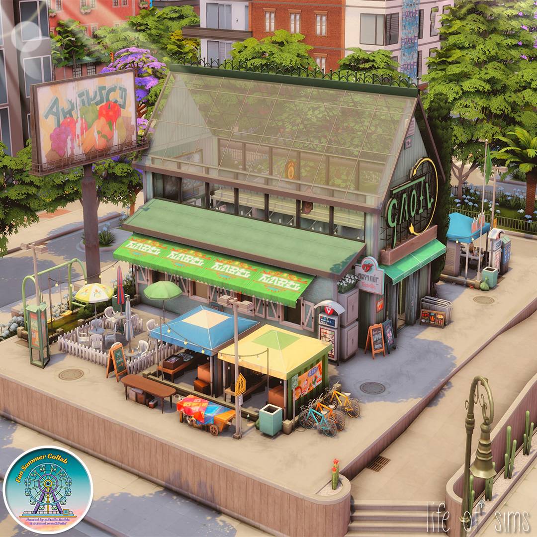 Naturly Food Market 🛒 - Gallery - The Sims 4 Rooms / Lots - CurseForge