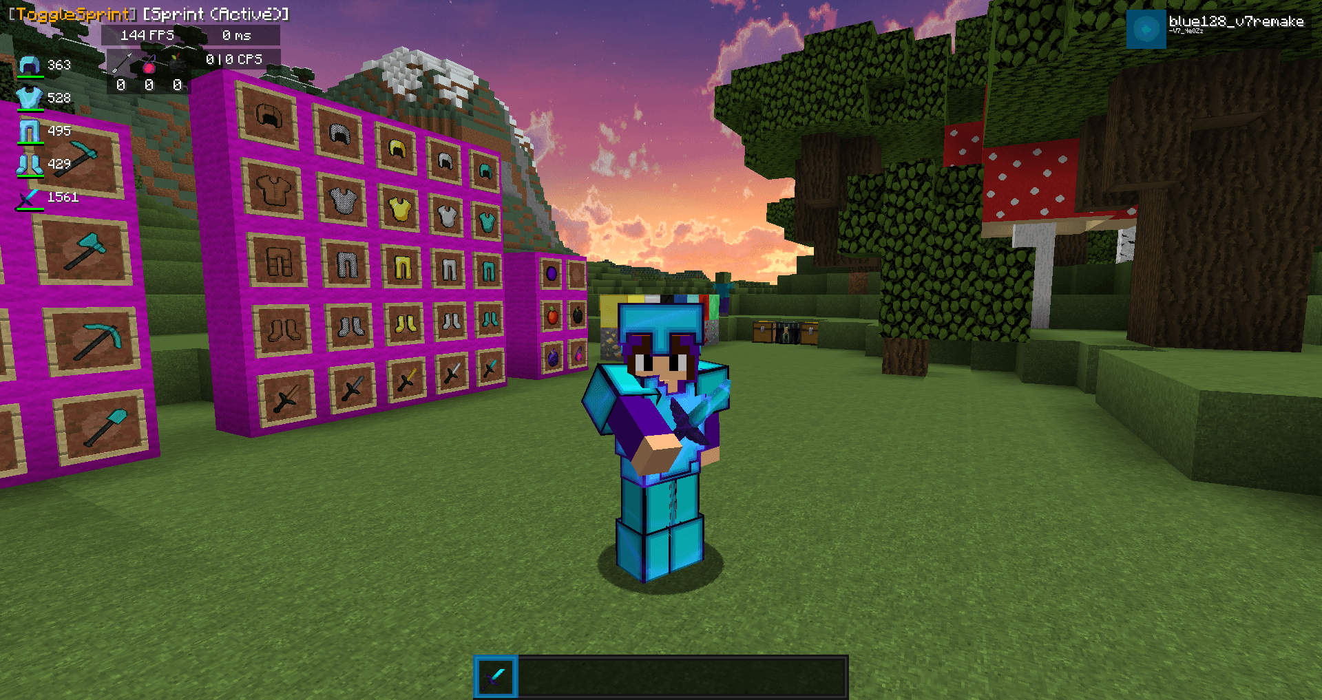 blue128 - v7remake [x128] - Gallery - Minecraft Resource Packs - CurseForge