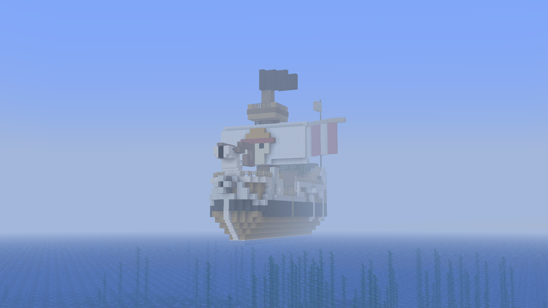 Going Merry Minecraft Ship LEGO MOC Going Merry With Flying Mode By