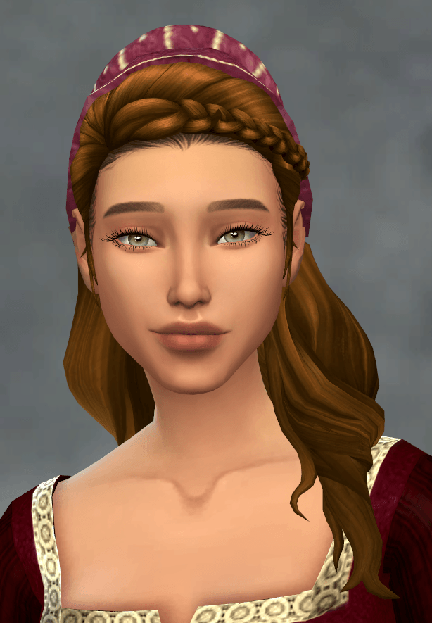 Cynnix Flemish Hood Hat-Hair Version - Gallery - The Sims 4 Create a ...