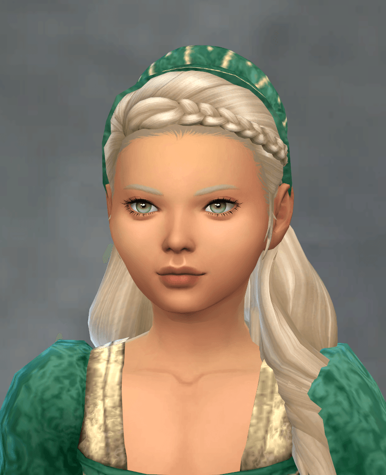 Cynnix Flemish Hood Hat-Hair Version - Gallery - The Sims 4 Create a ...