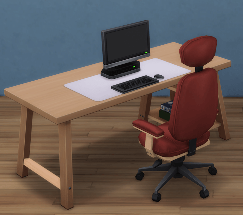 Second Office Desk and Chair set - Gallery - The Sims 4 Build / Buy ...