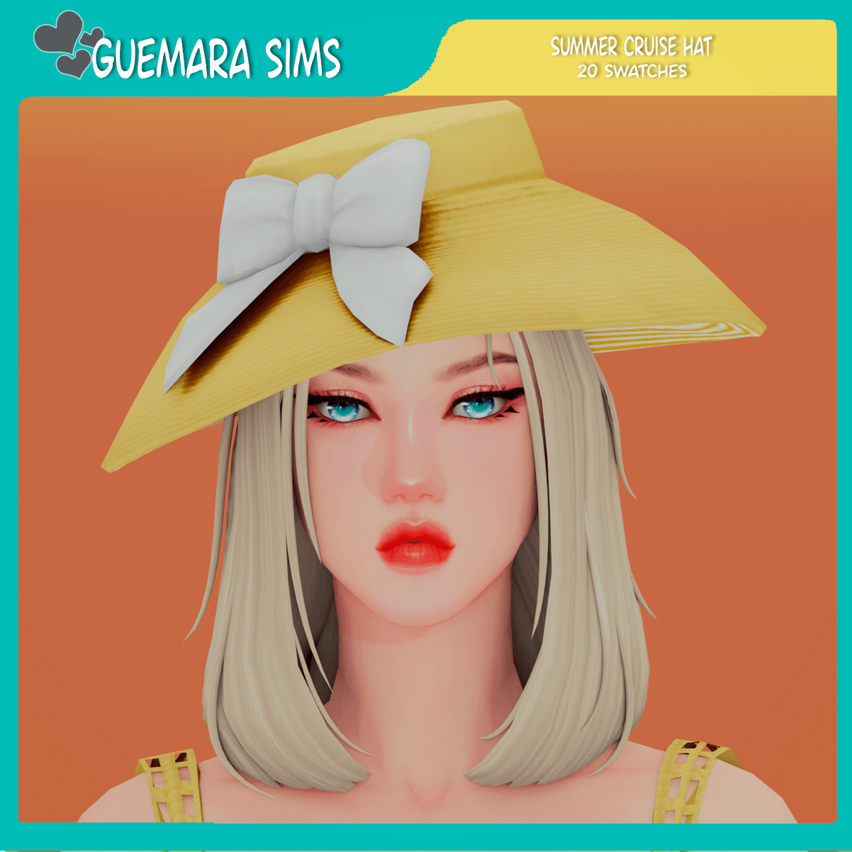 Summer Cruise hat - Gallery - The Sims 4 Create a Sim - CurseForge