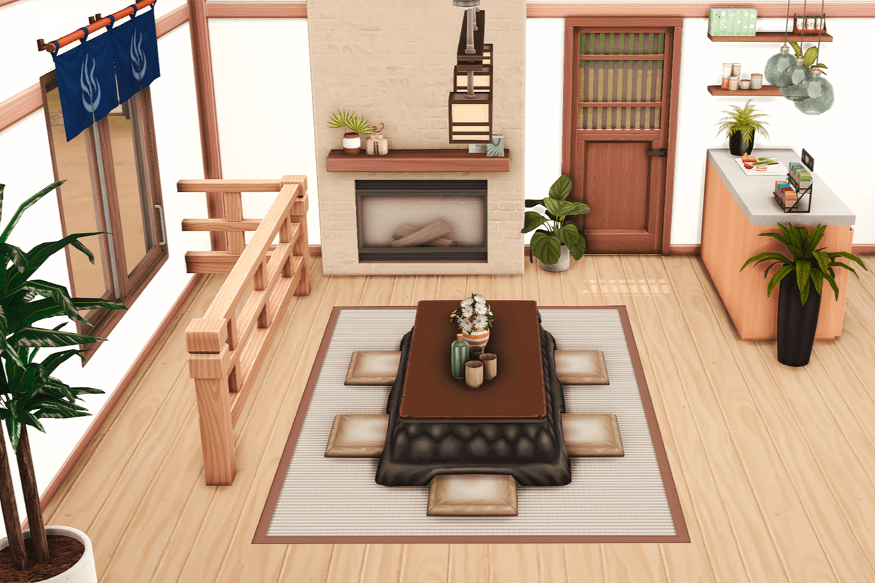 Ayaka House - Modern Japanese House - Gallery - The Sims 4 Rooms / Lots ...