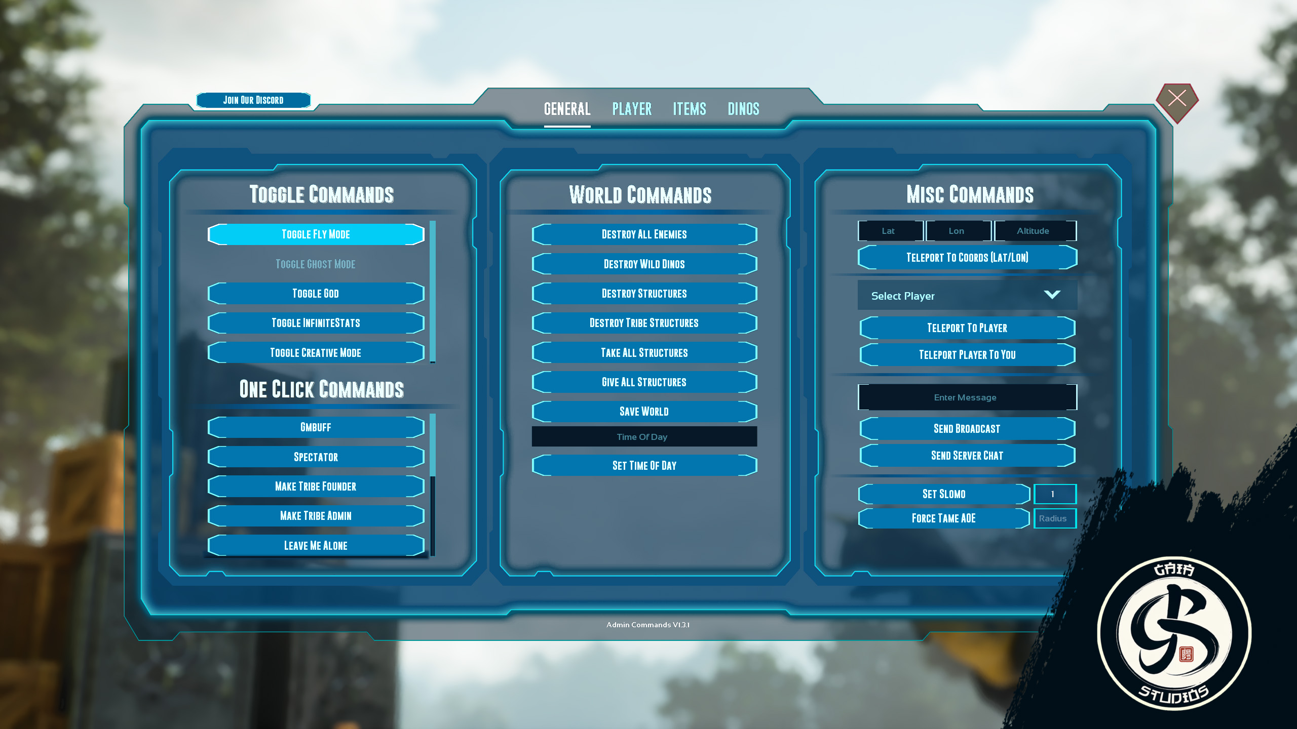 Admin Commands | Gaia Studios - Gallery - Ark Survival Ascended Mods - CurseForge