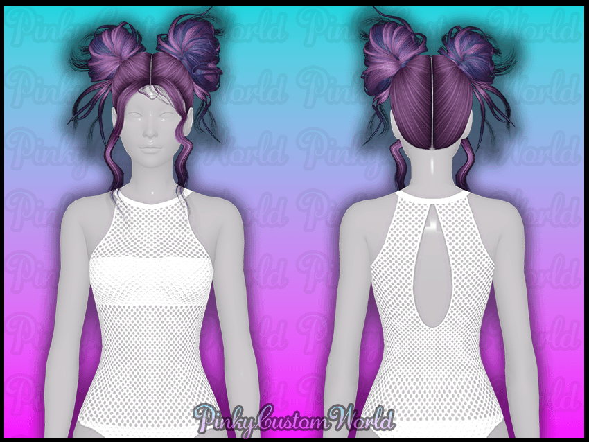 Fantasy Retexture of Nevya hair by LeahLillith - Gallery - The Sims 4 ...