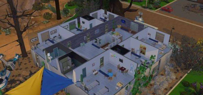 Destroyed hospital with basement - Gallery - The Sims 4 Rooms / Lots ...