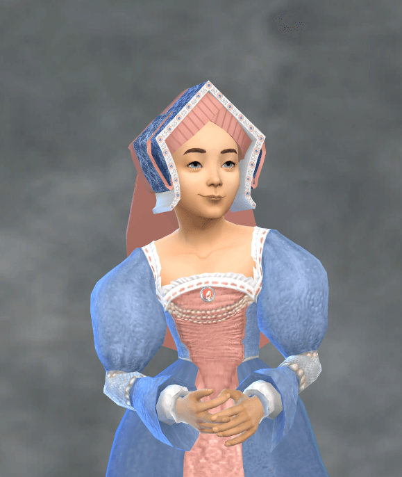 Tutors of Tudor: Court Dress "Lady in Waiting" - Gallery - The Sims 4 ...