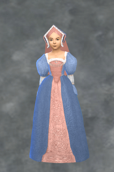 Tutors of Tudor: Court Dress "Lady in Waiting" - Gallery - The Sims 4 ...