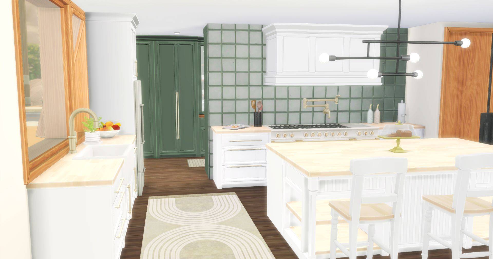 Classy Country Kitchen - The Sims 4 Rooms / Lots - CurseForge