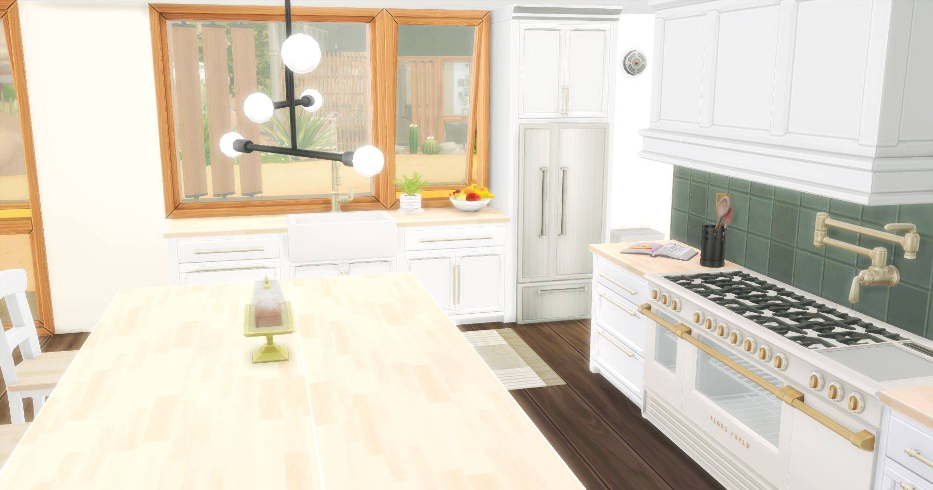 Classy Country Kitchen - The Sims 4 Rooms / Lots - CurseForge
